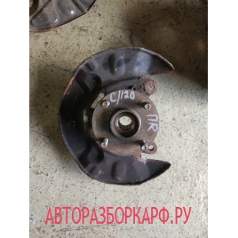 TOYOTA Кулак поворотный правый COROLLA 120 SEDAN/120 HB 3ZZ 2001-2006 б ...